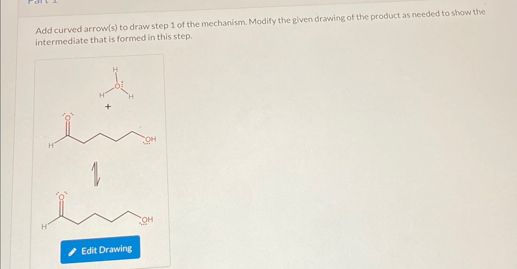 Solved Add curved arrow(s) ﻿to draw step 1 ﻿of the | Chegg.com