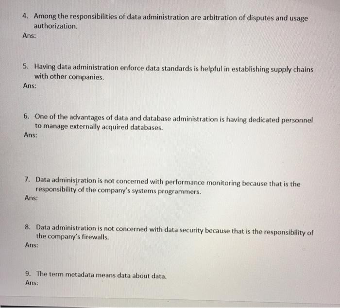 Solved Part II. True/False (10 questions +3 bonus questions, | Chegg.com