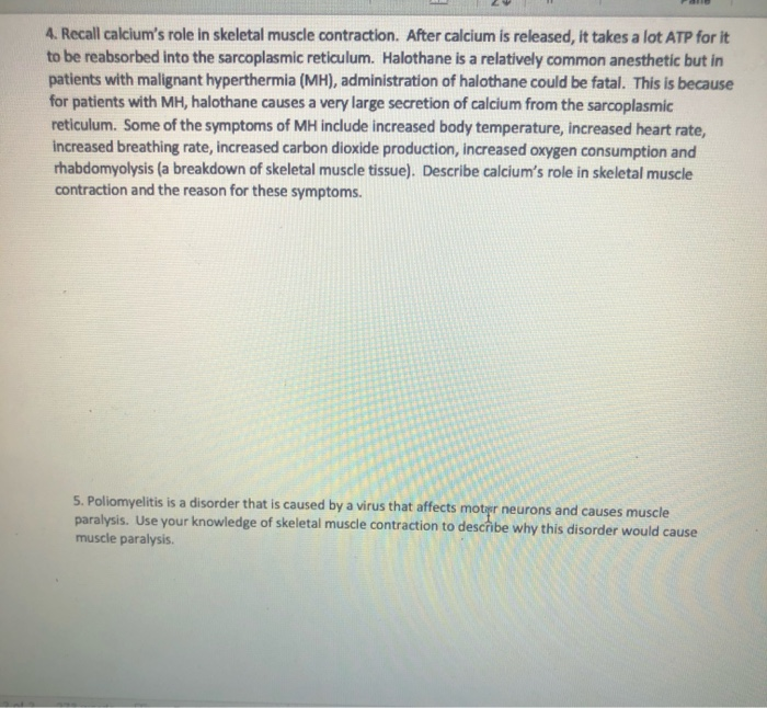 Solved 3. Rigor mortis is a condition that causes a | Chegg.com