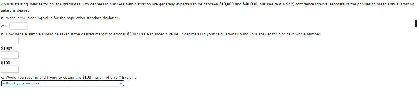 Solved salary is desired.a. ﻿What is the planning value for | Chegg.com