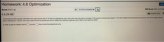 Solved Homework 4 6 Optimization Score 0 Of 1 Pt 1 Of 9 0