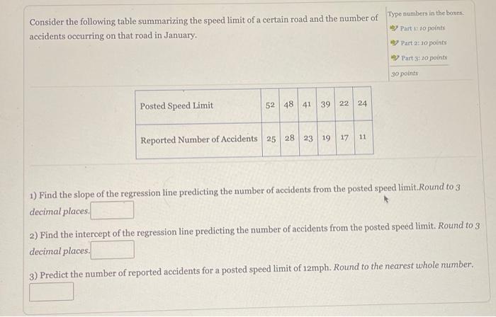 Solved Consider the following table summarizing the speed | Chegg.com
