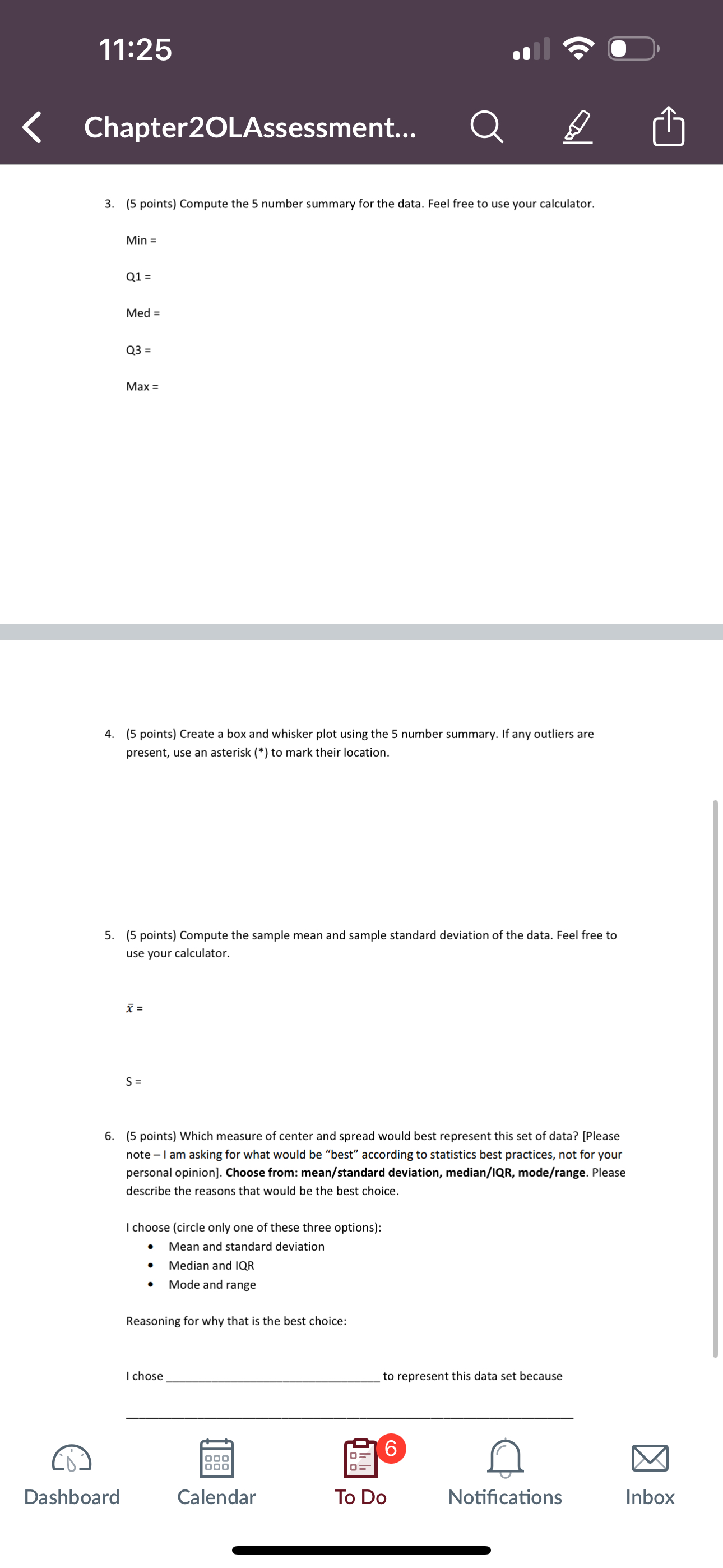11:25Chapter2OLAssessment...Chapter 2 ﻿AssessmentThe | Chegg.com