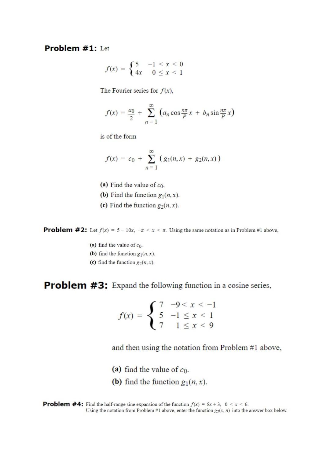 dont use AI TOOLS OR INTERNET THABKS Problem # 1: | Chegg.com