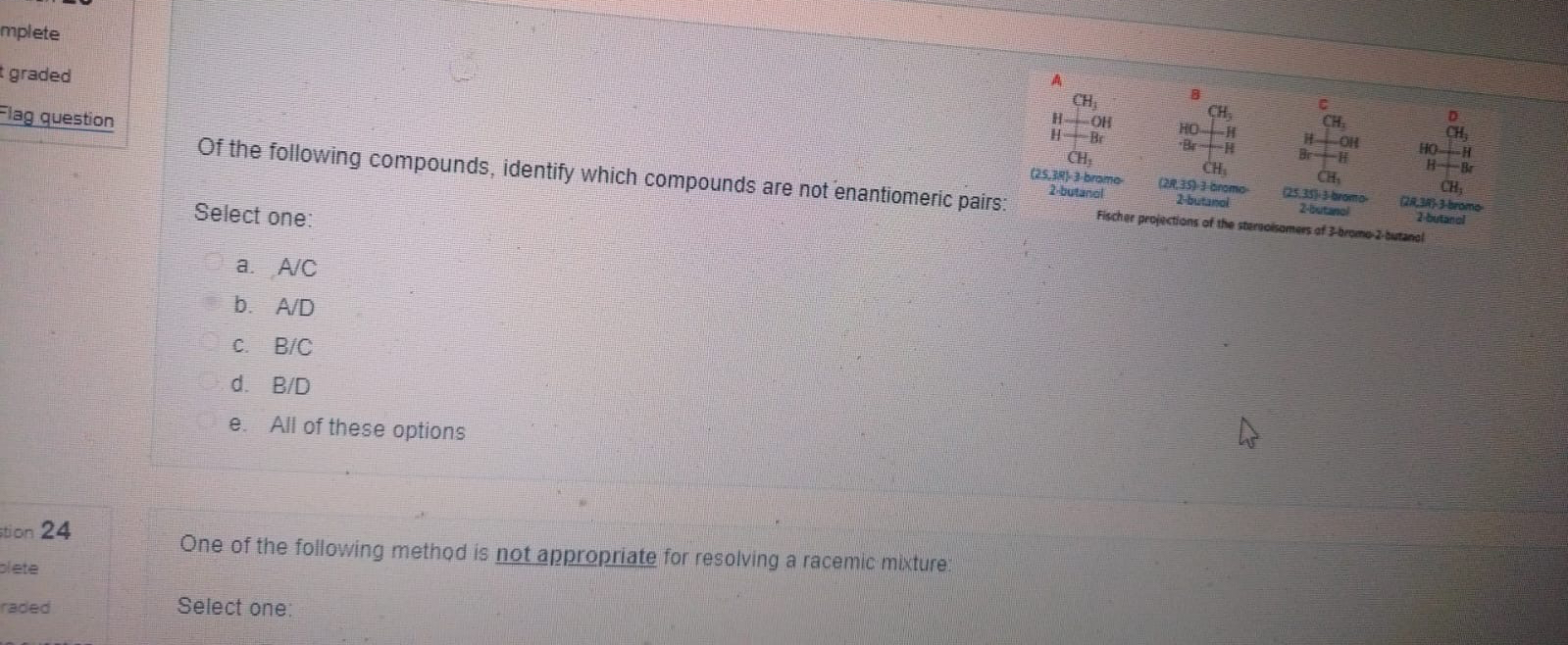 Solved Of the following compounds, identify which compounds | Chegg.com