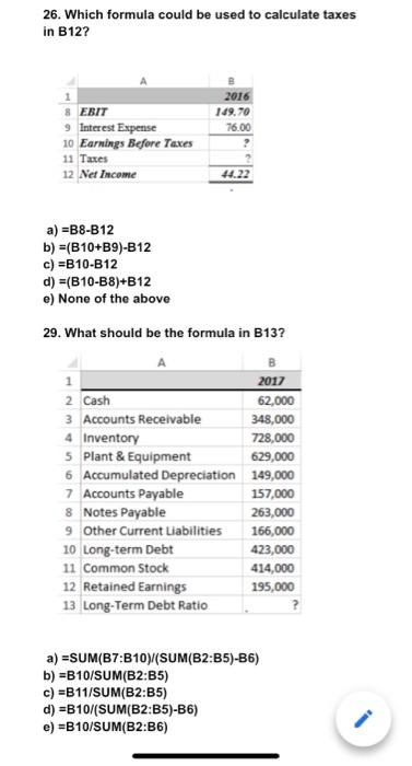 Solved 3. What formula in cell H7 will allow you to | Chegg.com