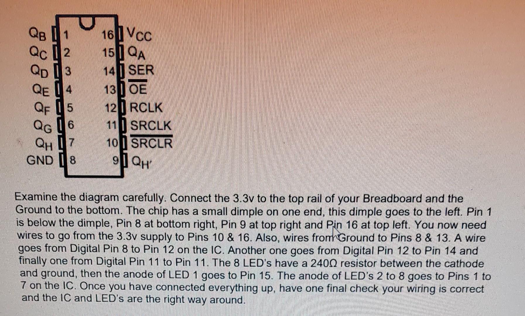 Part 1 Shift Register 8-bit Binary Counter In this | Chegg.com