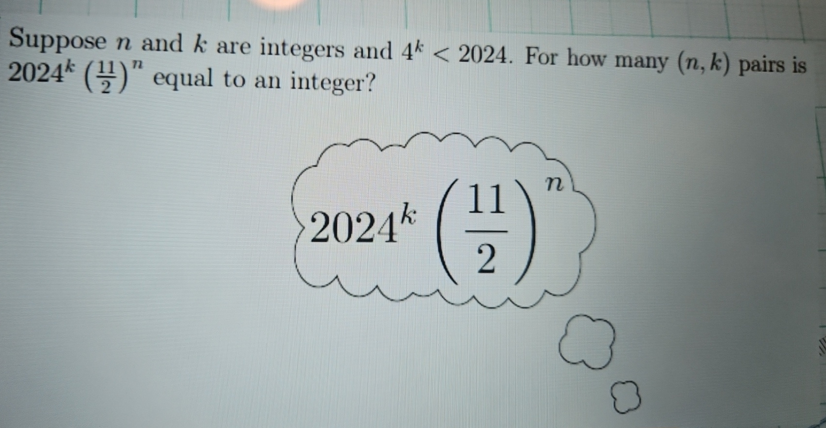 Solved Suppose n ﻿and k ﻿are integers and 4k