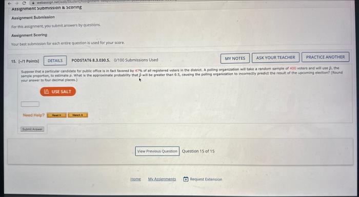 Solved Assignment Submission For this assigninent, you | Chegg.com