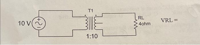 Solved VRL= | Chegg.com