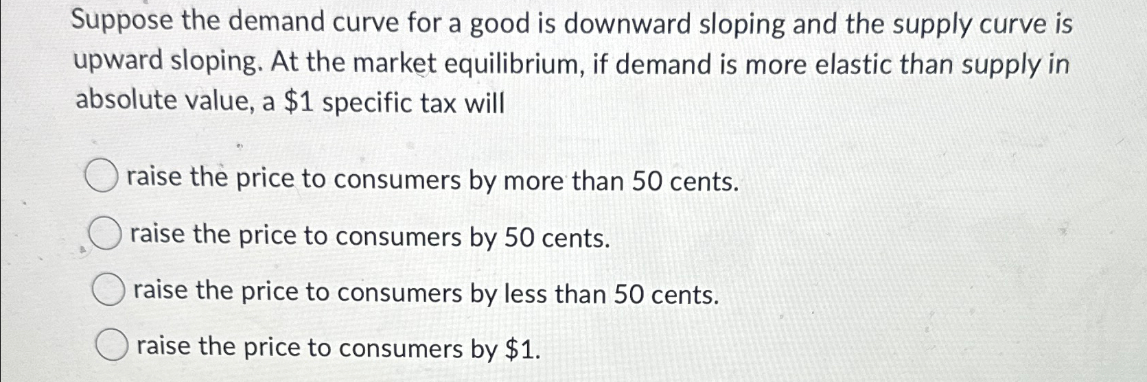 Solved Suppose the demand curve for a good is downward | Chegg.com