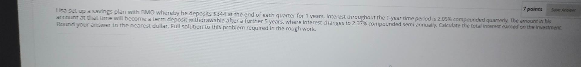 Solved Pound your answer to the nearest dollar. Full | Chegg.com