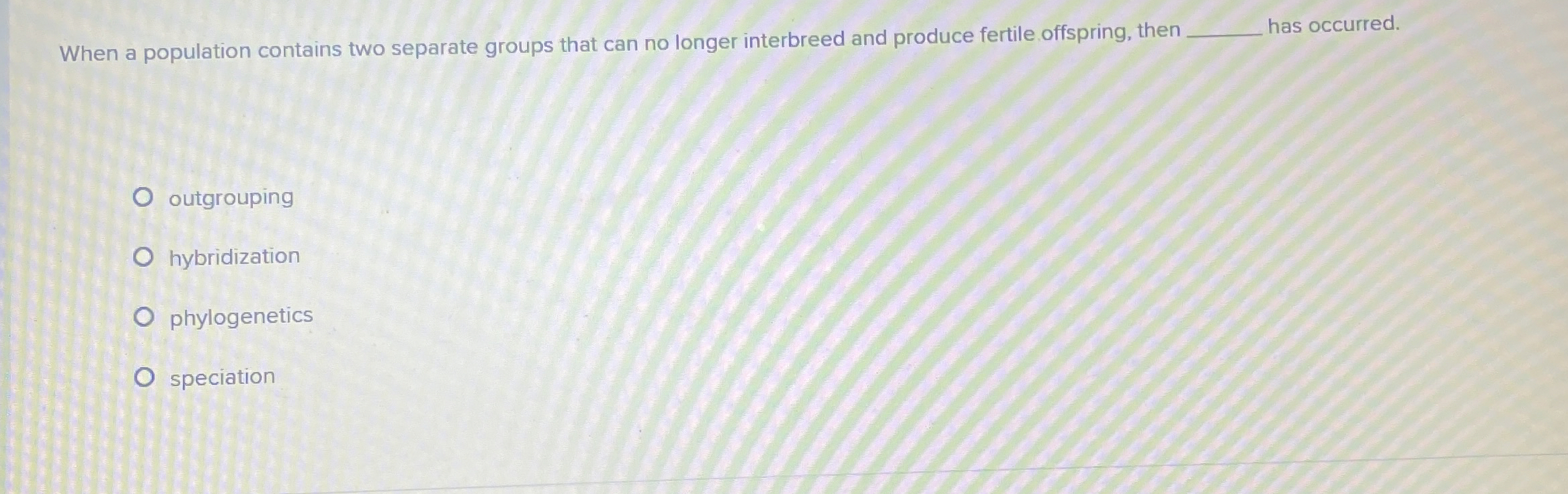 Solved When a population contains two separate groups that | Chegg.com