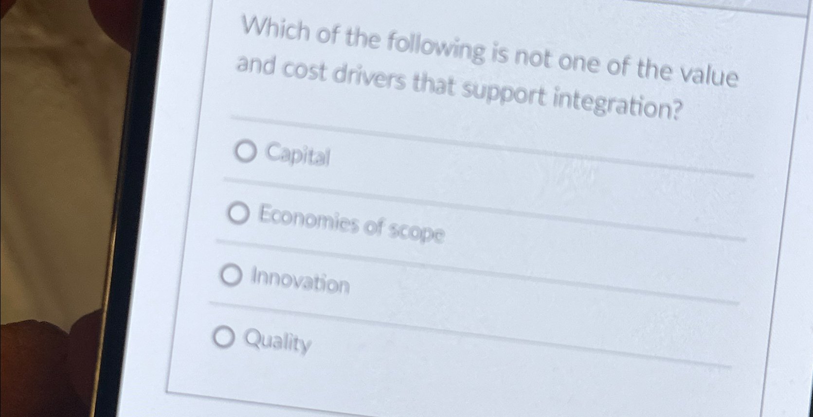Solved Which of the following is not one of the value and | Chegg.com