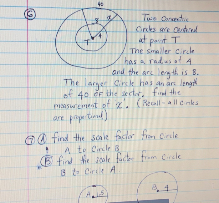 Solved Two Concentric Circles are Centered at pont The | Chegg.com