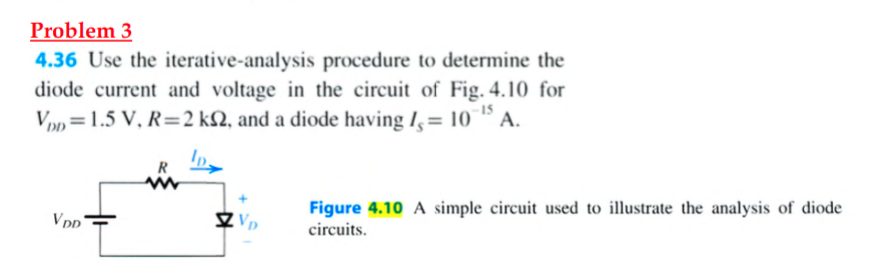 Solved Problem 34.36 ﻿Use the iterative-analysis procedure | Chegg.com