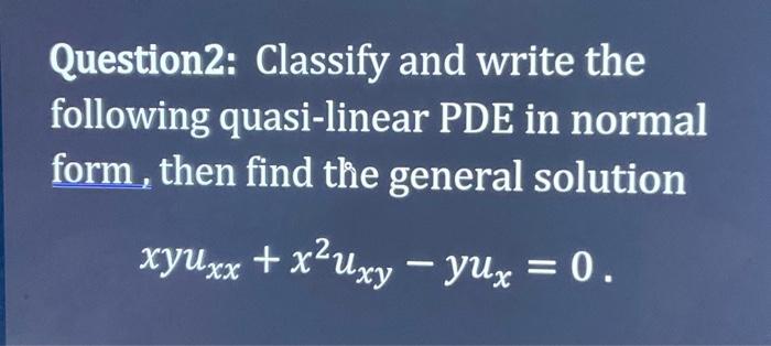 Solved Question2: Classify and write the following | Chegg.com