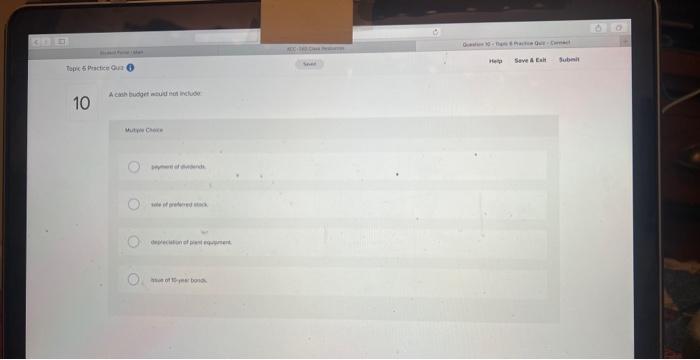 Solved A cass tublget asud eot inelude outipe clawe the if | Chegg.com