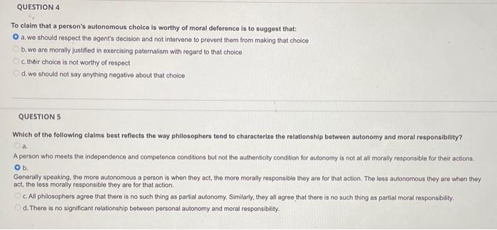 Which of the following is an example of a | Chegg.com