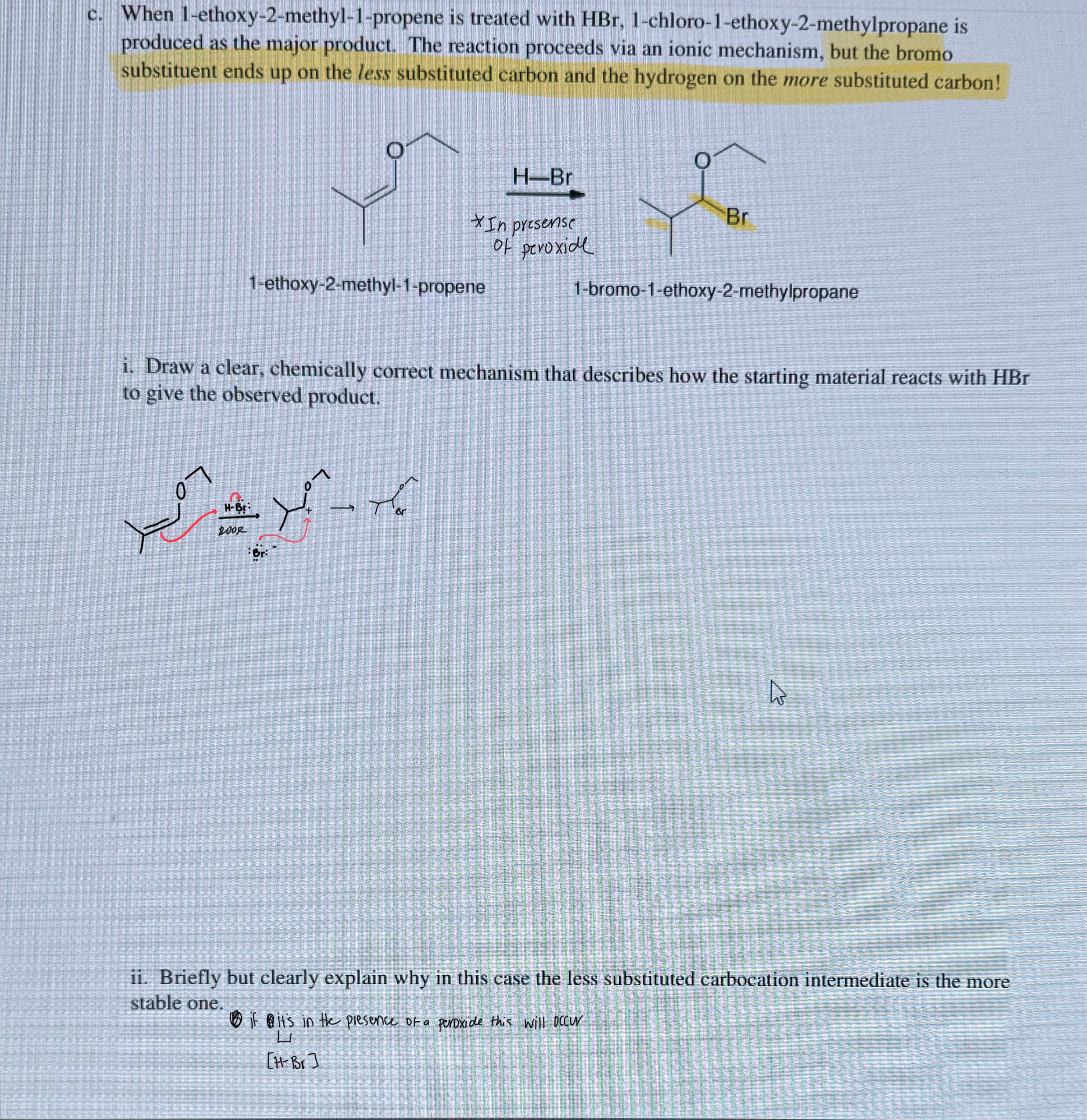 Solved answer a, ﻿b, ﻿c, ﻿and d c. ﻿When | Chegg.com