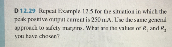 Solved D 12.29 Repeat Example 12.5 for the situation in | Chegg.com