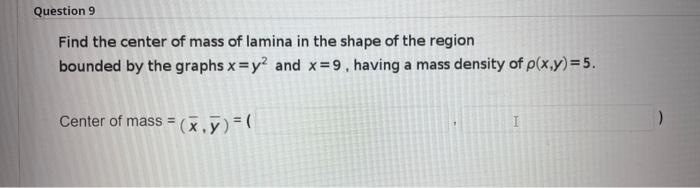 Solved Use An Appropriate Coordinate System To Compute The
