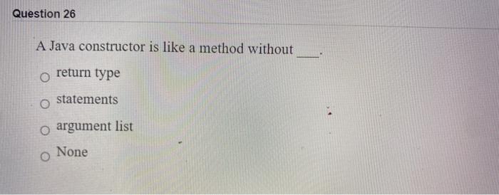 Solved Question 25 What Are The Legal Indexes For The Array 