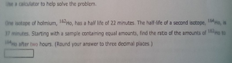 Solved se a calculator to help solve the problem. One | Chegg.com