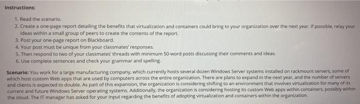 solved-instructions-1-read-the-scenario-2-create-a-chegg