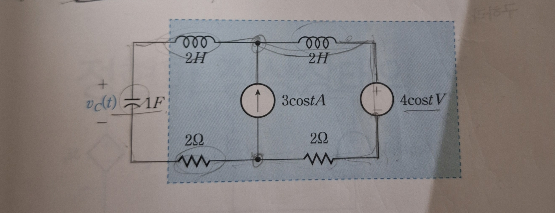 Solved In the following circuit, replace the dotted line | Chegg.com
