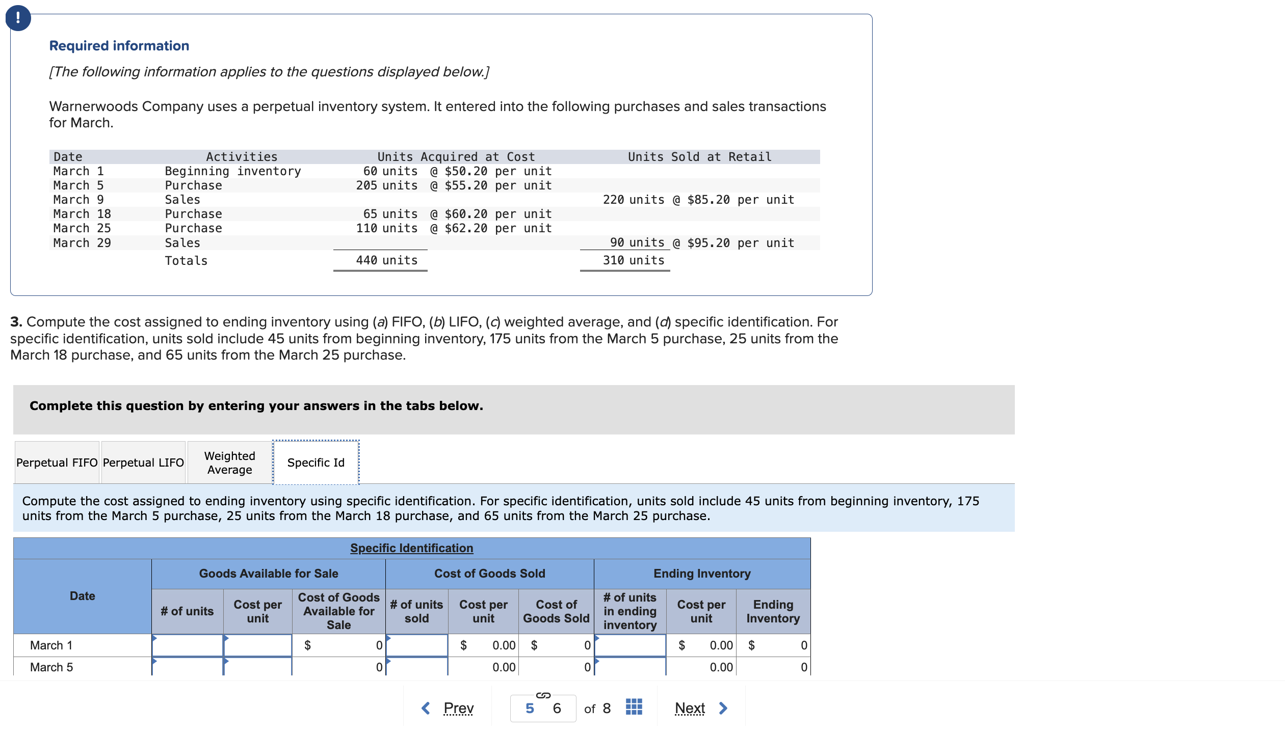 Solved Compute the cost assigned to ending inventory using | Chegg.com