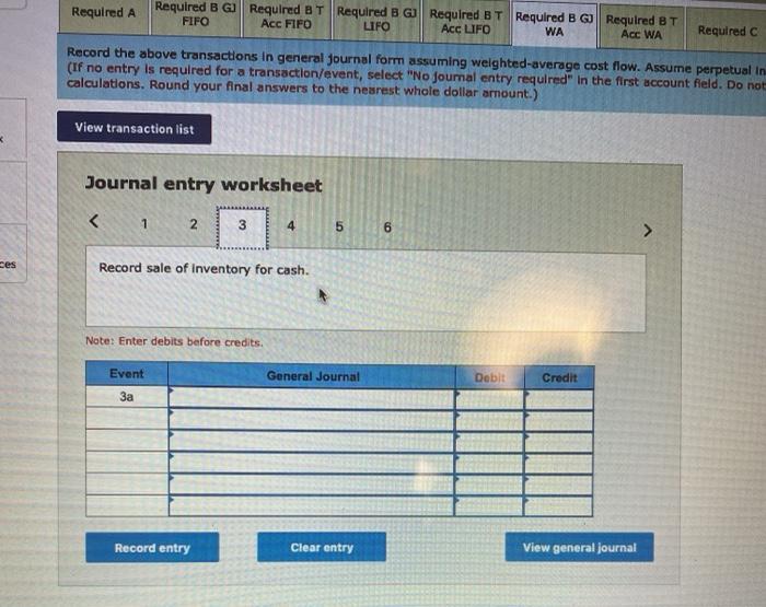 Solved Problem 5-19A Effect of different inventory cost flow | Chegg.com