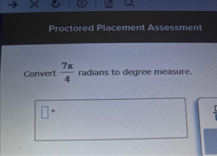 Solved Convert 47π radians to degree measure.Convert 47π | Chegg.com
