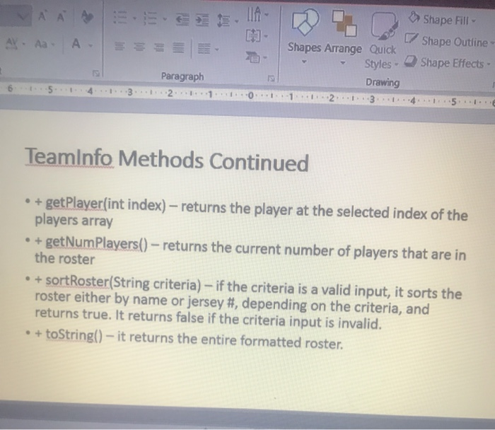 Solved Using Java: This program will store roster and rating | Chegg.com