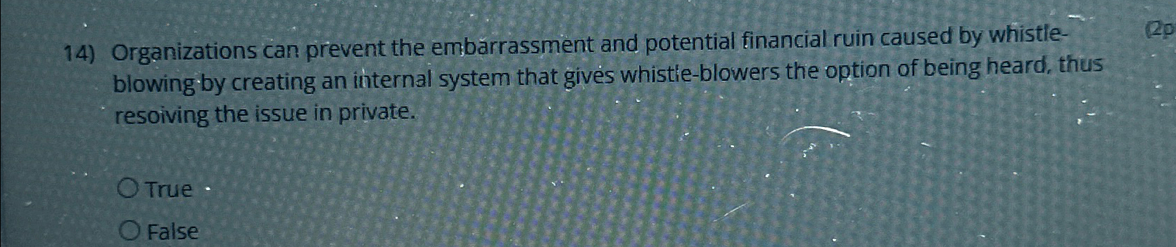 Solved Organizations can prevent the embarrassment and | Chegg.com