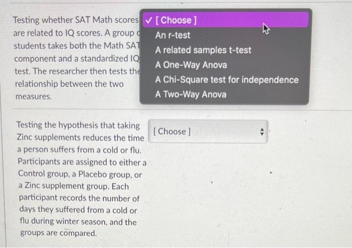 Solved MATCHING - The next five questions are matching. Each | Chegg.com