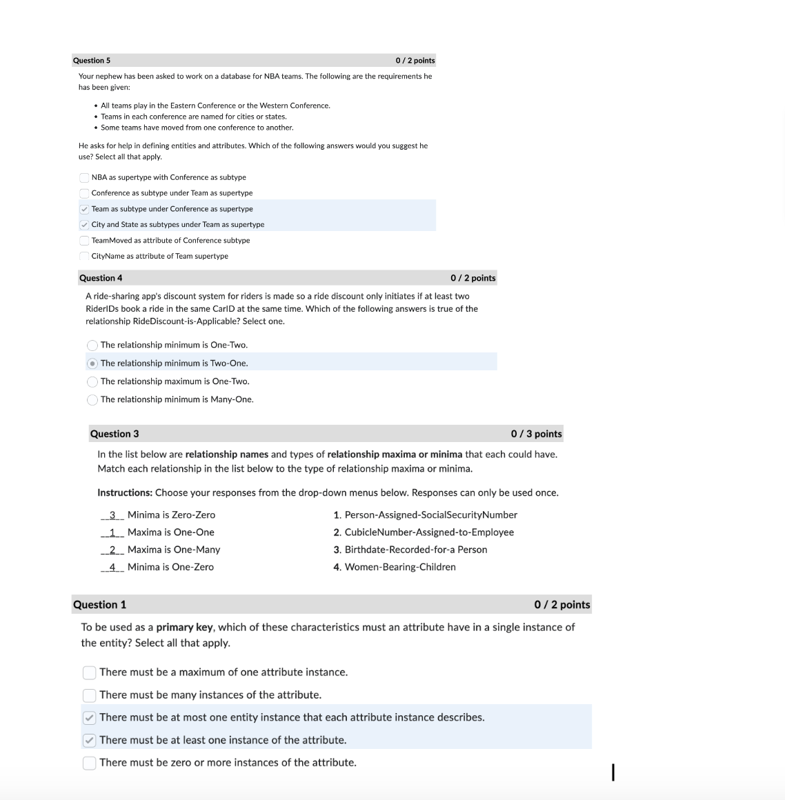 Solved Question 5Your nephew has been asked to work on a | Chegg.com