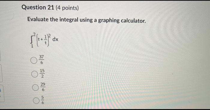 Solved Evaluate the integral using a graphing calculator. | Chegg.com