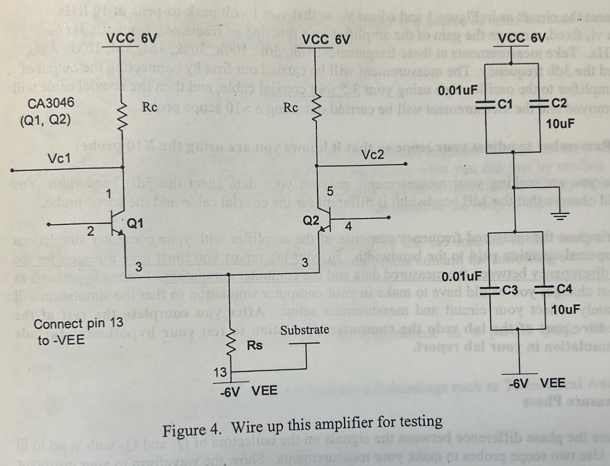 Solved Connect the differentiate amplifier. shown below on | Chegg.com