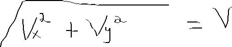 Solved Vx2 + Vy2 = V | Chegg.com