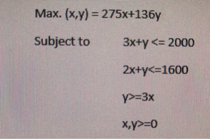 Solved Use graphical method to estimate minimal cost and | Chegg.com