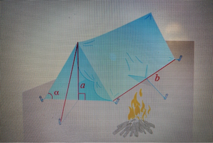 Solved A two-person tent is to be made so that the height at | Chegg.com