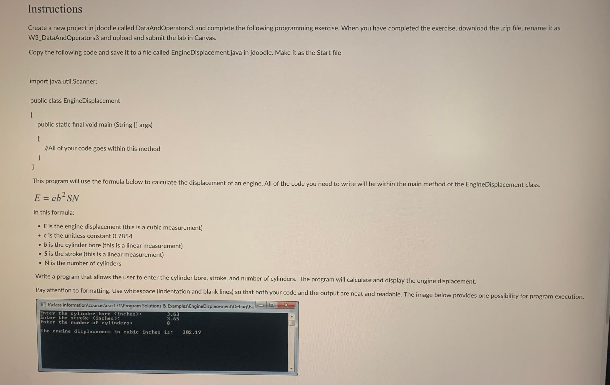Solved Instructions W3_DataAndOperators3 ﻿and upload and | Chegg.com