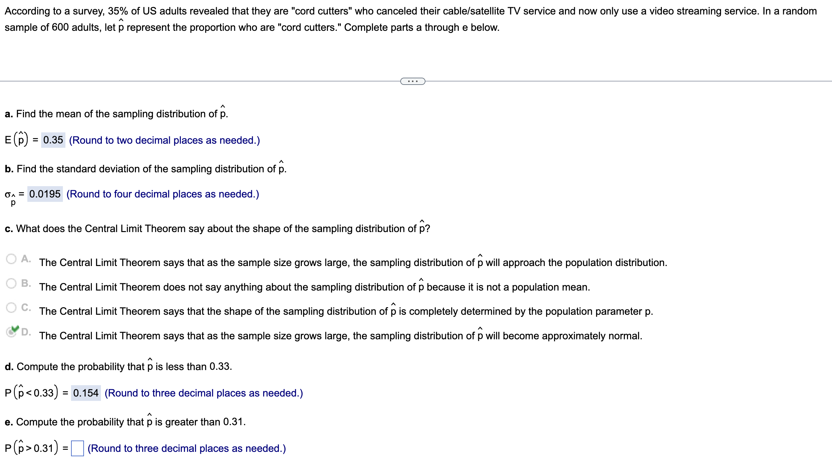 Solved Please read and answer Part E carefully!!! | Chegg.com