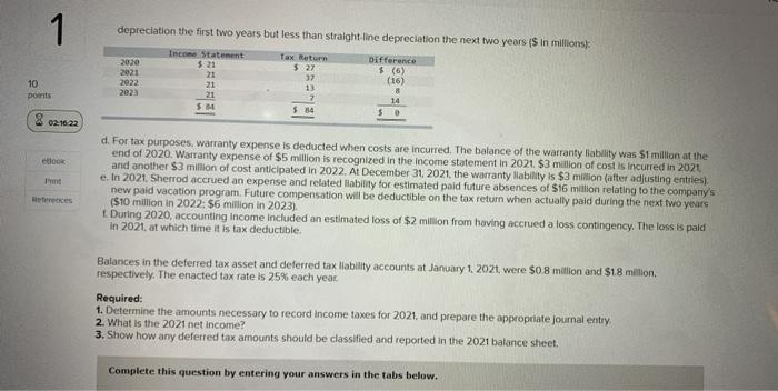 Solved 1 Problem 16-7 (Algo) Multiple differences; calculate | Chegg.com