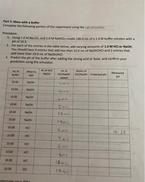 Solved Part 2: Mess with a Buffer Complete the following | Chegg.com