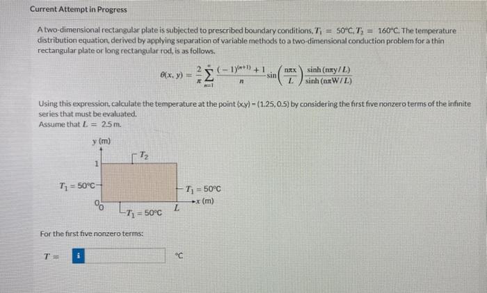 Solved A two-dimensional rectangular plate is subjected to | Chegg.com