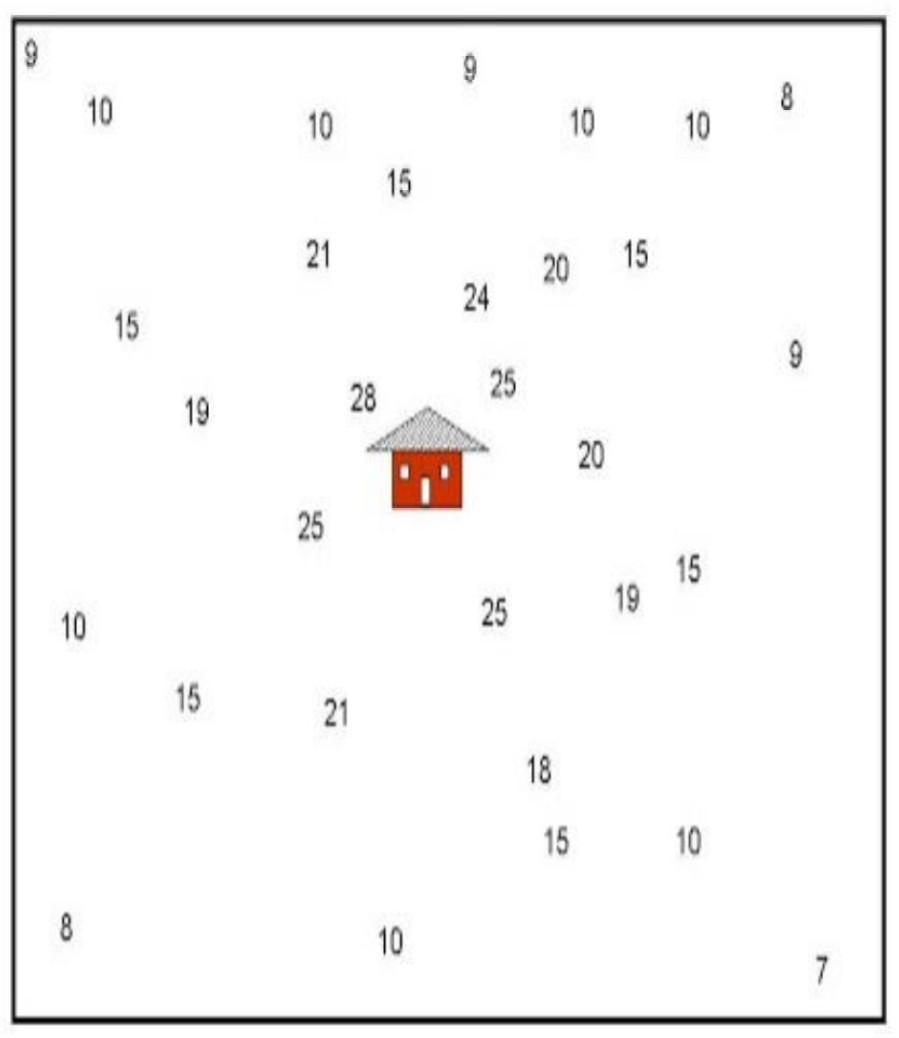 Solved The diagram below demonstrates spot height | Chegg.com