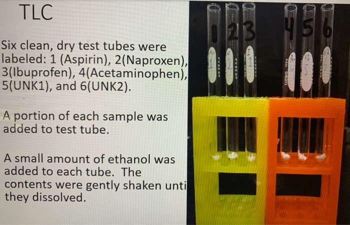 1. Obtain 6 clean, dry test tubes. Label each test | Chegg.com