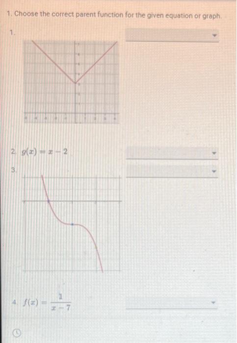 Solved classify each one as square root function, reciprocal | Chegg.com